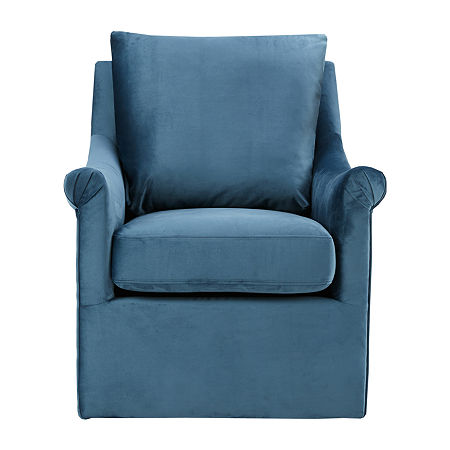 Click here for Ellis Swivel Chair - Blue prices