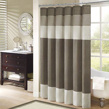 Click here for Madison Park Amherst Shower Curtain  72 x 72 - Nat... prices