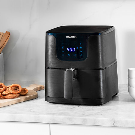 Click here for Kalorik 5.3 Quart Digital Air Fryer XL Matte Black... prices