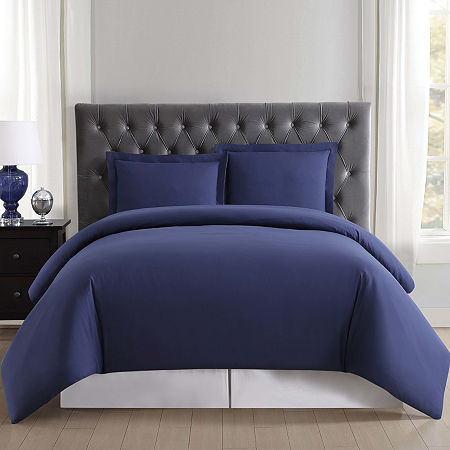 Truly Soft Everyday Duvet Cover Set  Full/Queen - Navy