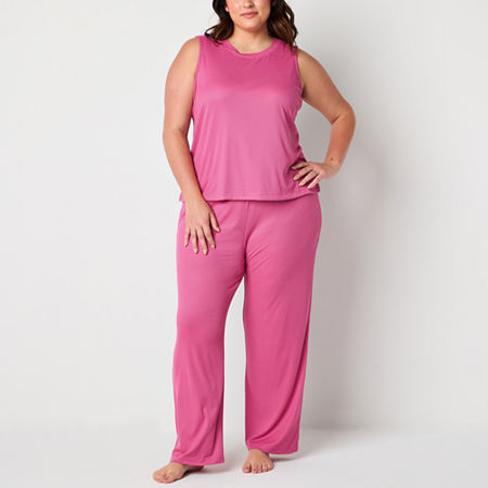 Click here for Jaclyn Womens Crew Neck Sleeveless 2-pc. Plus Paja... prices