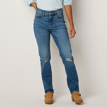 Click here for a.n.a Womens High Rise Curvy Straight Fit Jean  14... prices