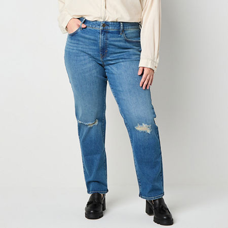 Click here for a.n.a Plus Womens High Rise Curvy Fit Jean  18w  B... prices