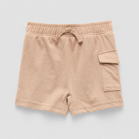 Click here for Okie Dokie Baby Boys Cargo Short  3 Months  Beige prices