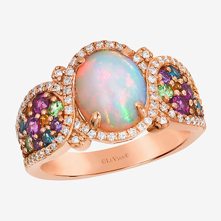Click here for Levian Corp Le Vian Womens Genuine White Opal 14K... prices