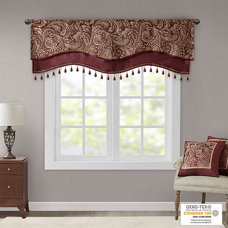 Click here for Madison Park Whitman Rod Pocket Valance  One Size... prices