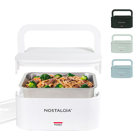 Click here for Nostalgia 32oz Portable Heated Lunchbox Slow Cooke... prices