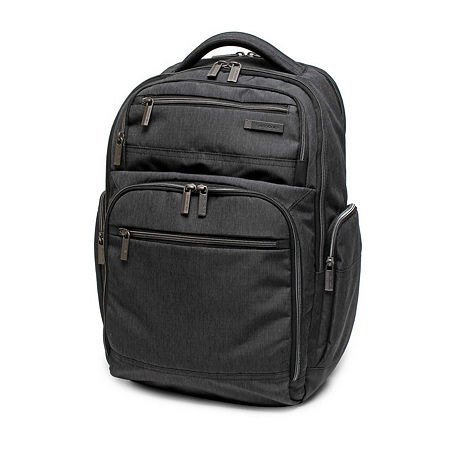 Samsonite Modern Utility Double Shot Business Backpack  One Size  Black