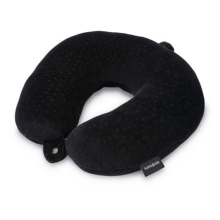 Click here for Samsonite Fleece Neck Pillow  One Size  Black prices
