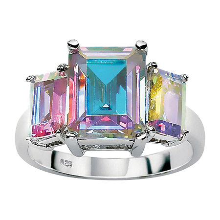 Click here for DiamonArt Womens 5 1/2 CT. T.W. Multi Color Cubic... prices