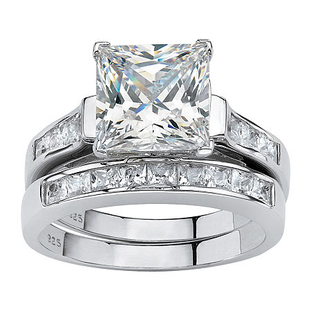 Click here for DiamonArt Womens 4 CT. T.W. White Cubic Zirconia P... prices