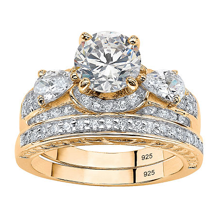 Click here for DiamonArt Womens 3 1/2 CT. T.W White Cubic Zirconi... prices