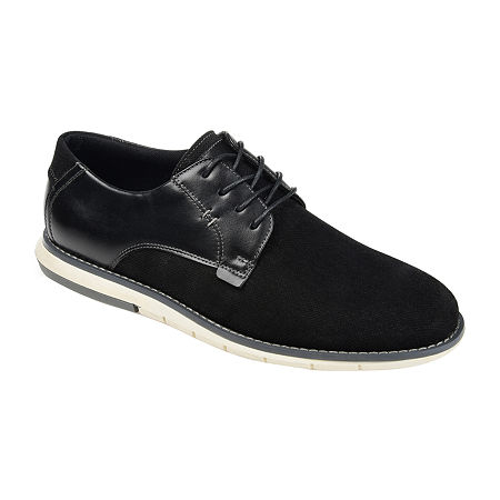 Click here for Vance Co. Mens Murray Casual Derby Shoes - Black prices