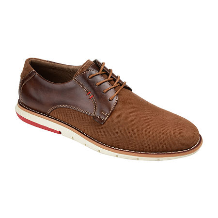 Click here for Vance Co. Mens Murray Casual Derby Shoes - Brown prices