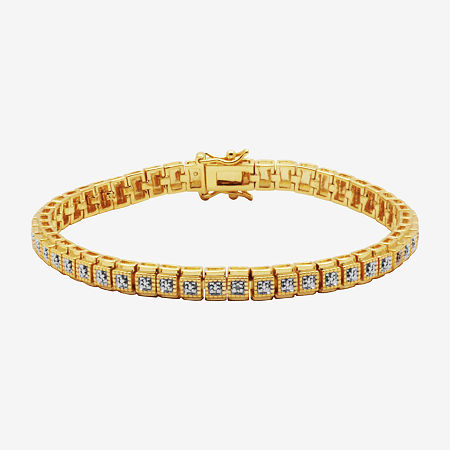 Click here for Sparkle Allure Diamond Accent 14K Gold Over Bronze... prices