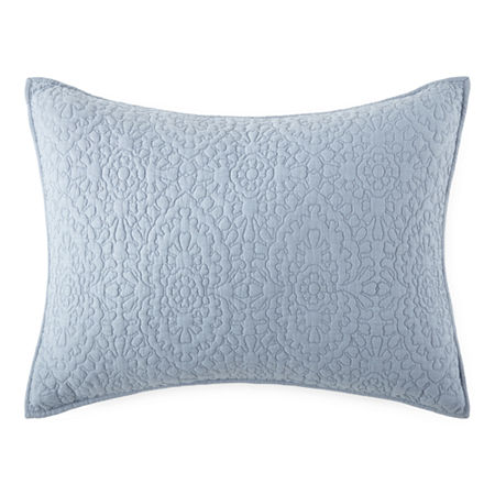 Click here for Linden Street Addison Pillow Sham  One Size  Blue prices