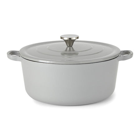 Click here for Cooks Cast Iron Dutch Oven with Lid  One Size  Gra... prices