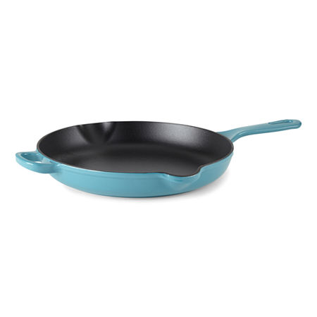 Click here for Cooks Cast Iron 10 Fry Pan  One Size  Blue prices