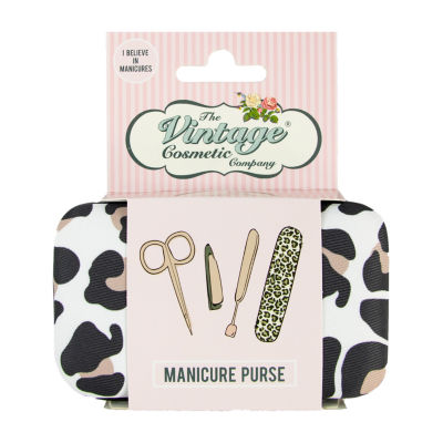 Vintage Cosmetics Manicure Purse Manicure Kit