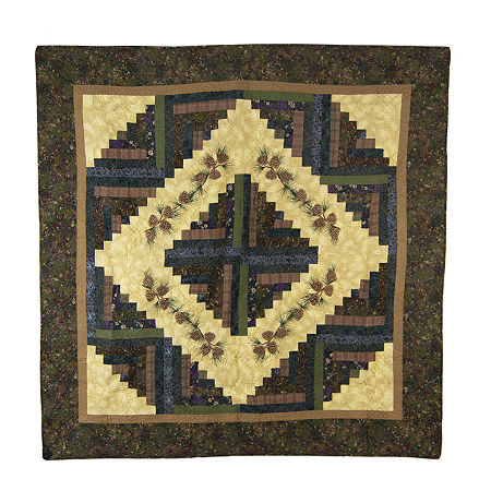 Click here for Donna Sharp Cabin Raising Pinecone Washable Extra... prices