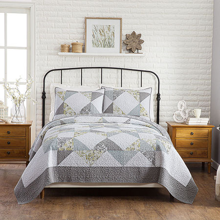 Click here for Mary Janes Home Reine-Marie 3-pc. Embroidered Quil... prices