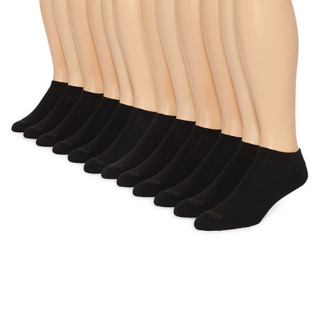 Click here for IZOD Athletic Mens 12 Pair Low Cut Socks  10-13  B... prices
