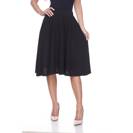 Click here for Womens White Mark Saya Flared Skirt prices