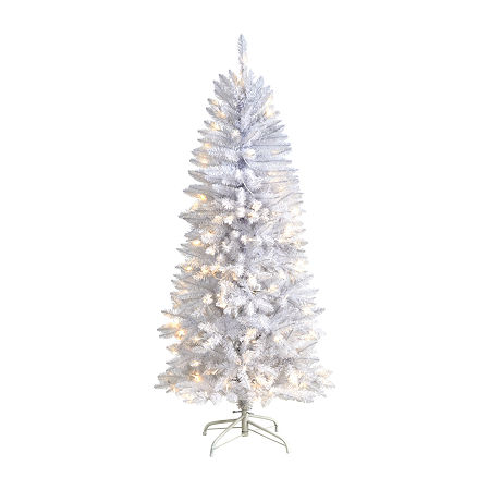 Click here for Nearly Natural 5 Foot Pre-Lit Fir Christmas Tree... prices