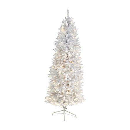 Click here for Nearly Natural 6 Foot Pre-Lit Fir Christmas Tree... prices
