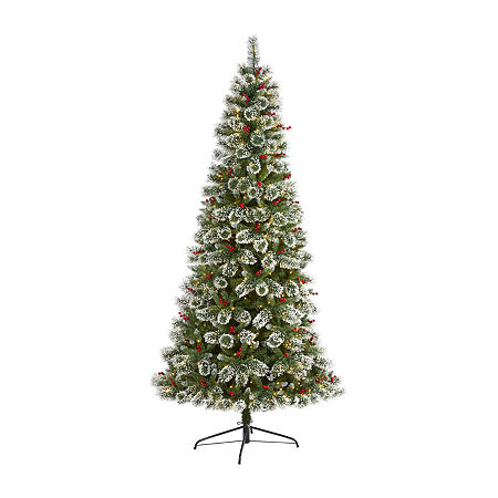 Click here for Nearly Natural 8 Foot Pre-Lit Pine Christmas Tree... prices