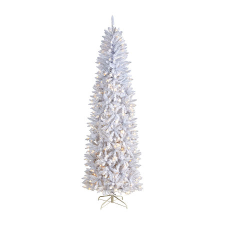 Click here for Nearly Natural 8 Foot Pre-Lit Fir Christmas Tree... prices