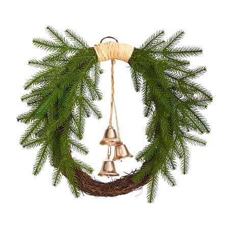 Click here for Nearly Natural Wreath  One Size  Green prices