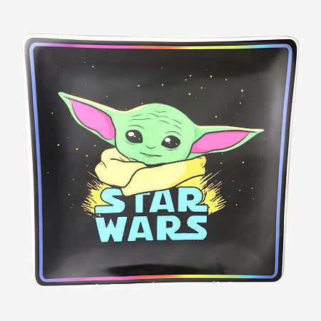 Star Wars Baby Yoda Black Jewelry Tray  One Size  Black