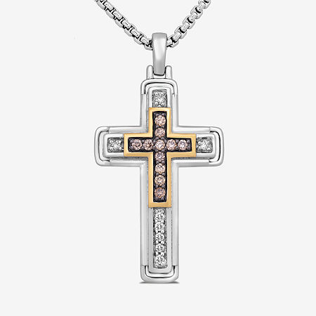 Click here for Mens 1/3 CT. T.W. Natural Champagne Diamond 14K Go... prices