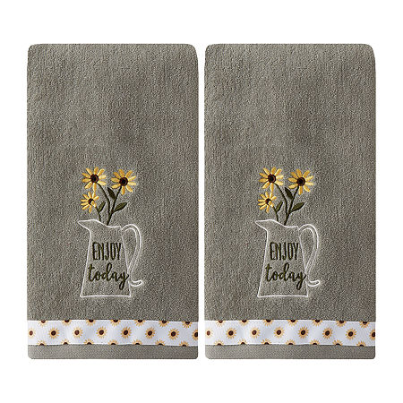 Click here for Saturday Knight Enjoy Today 2-pc. Hand Towel  One... prices