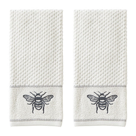 Click here for Saturday Knight Farmhouse Bee 2-pc. Hand Towel  On... prices