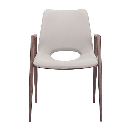 Click here for Desi 2-pc. Upholstered Dining Chair  One Size  Bei... prices