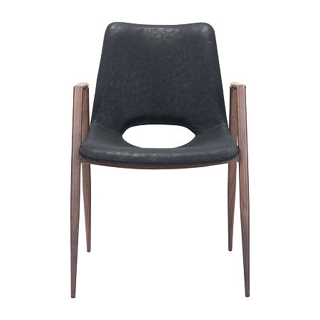 Zuo Desi Dining Chair  Set of 2 - Black