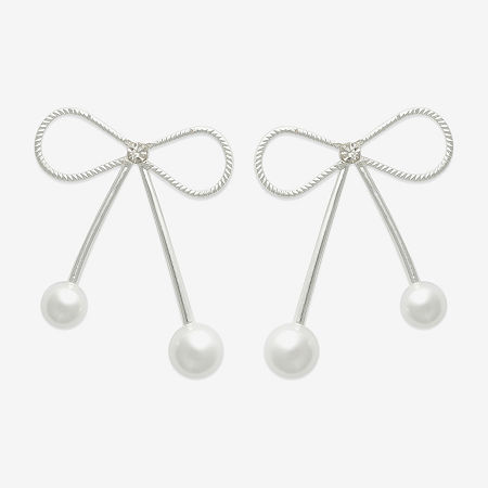 Click here for Bold Elements Silver Tone Womens Glass Simulated P... prices