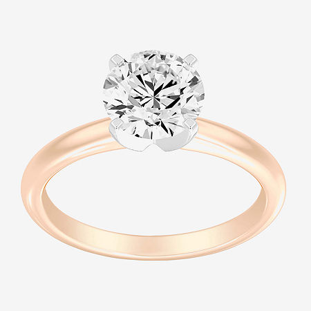 Click here for 2 CT. Round Lab-Grown (G / SI2) Diamond Solitaire... prices