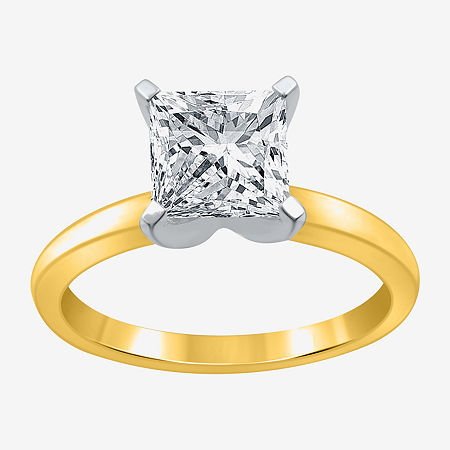 Click here for (G / SI2) Womens 2 CT. Lab-Grown White Diamond 14K... prices