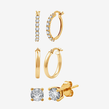 Click here for Yes  Please! Womens Lab Created White Sapphire 14K... prices