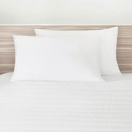 ienjoy Home Ultra Soft Polyester 2-Pack Pillow Protectors  Standard/Queen - White