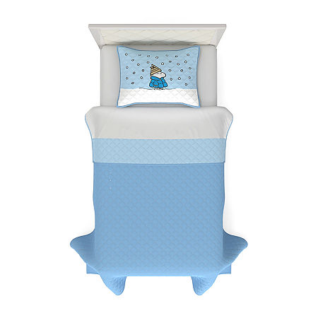 Click here for Peanuts Puff Pup Snoopy Reversible Quilt Set  One... prices