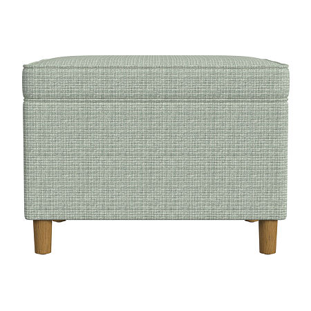Click here for Homepop Dinah Storage Lift-Top Upholstered Ottoman... prices