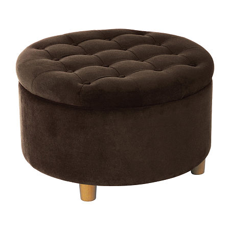 Click here for Homepop Storage Lift-Top Upholstered Ottoman  One... prices