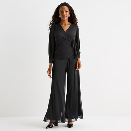 Click here for MSK Womens Mid Rise Wide Leg Palazzo Pant  X-large... prices