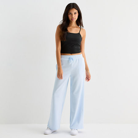 Click here for Arizona Womens Juniors Wide Leg Sweatpant  X-small... prices