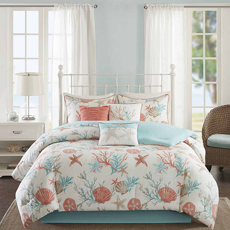 Click here for Madison Park Pacific Grove 7-pc. Cotton Comforter... prices