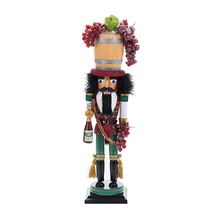 Click here for Kurt Adler 19 Hollywood Wine Barrel Hat Nutcracker... prices